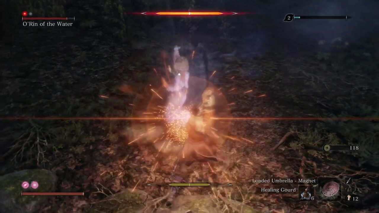 (Sekiro) Mini Boss #13, O'Rin of the Water - YouTube