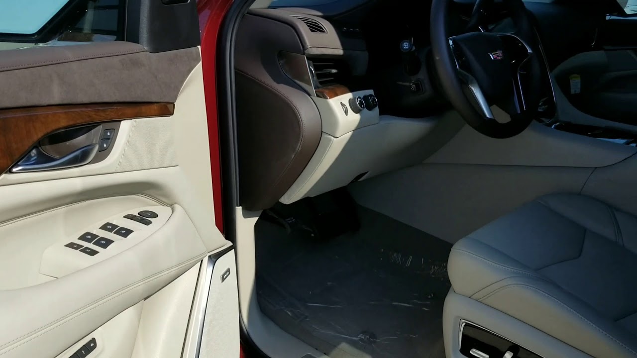Escalade shale interior - YouTube