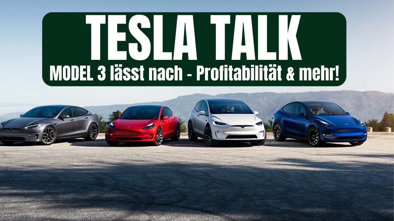TESLA TALK EP9 - Model 3 lässt nach - Profitabilität - mit Marian - YouTube