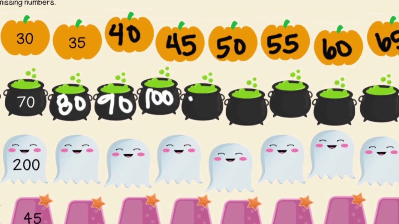 Halloween activities for 2nd grade, for Seesaw - YouTube