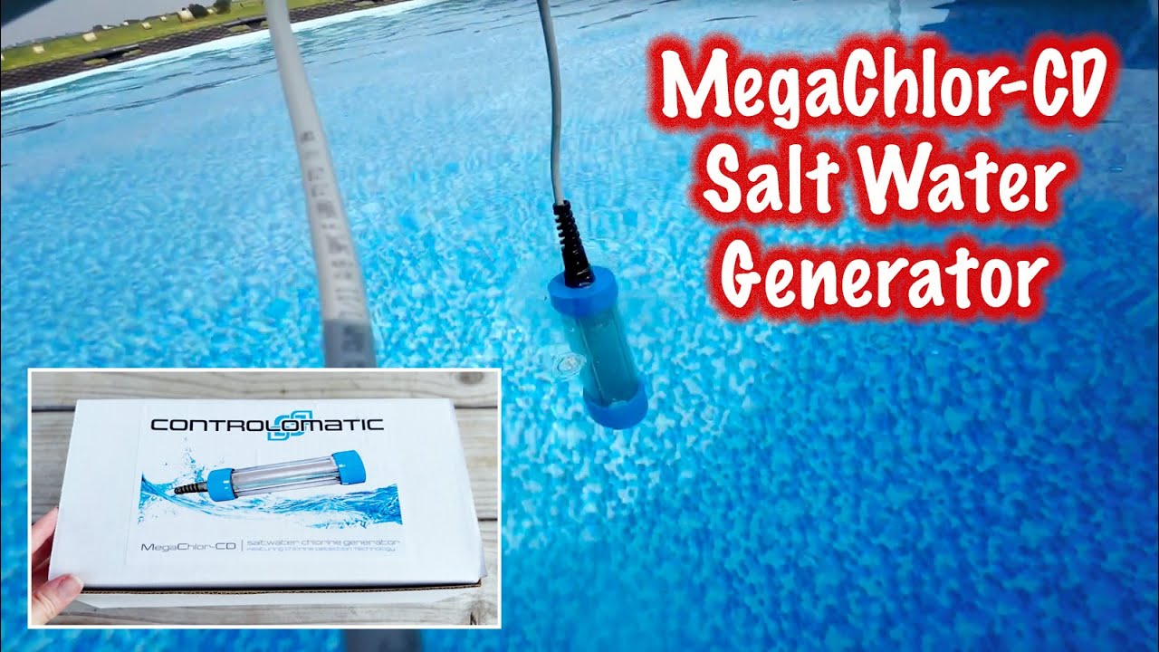 MegaChlor-CD SaltWater Chlorine Generator by ControlOMatic - Above ...