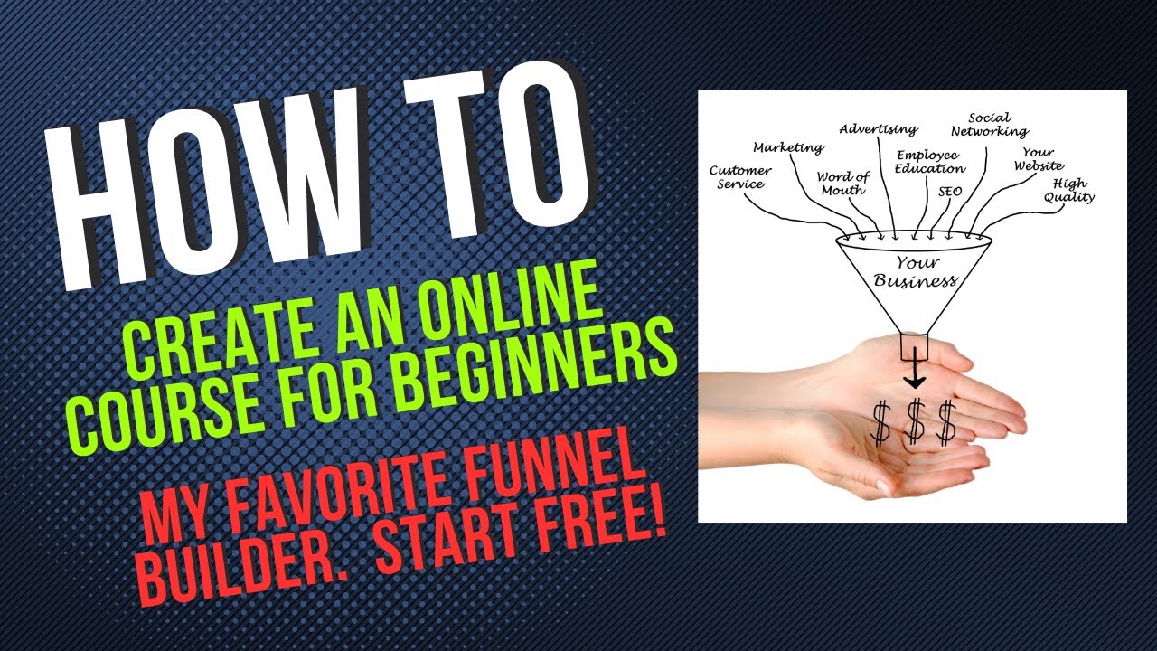 How To Create An Online Course For Beginners - Best Funnel Builder Part ...