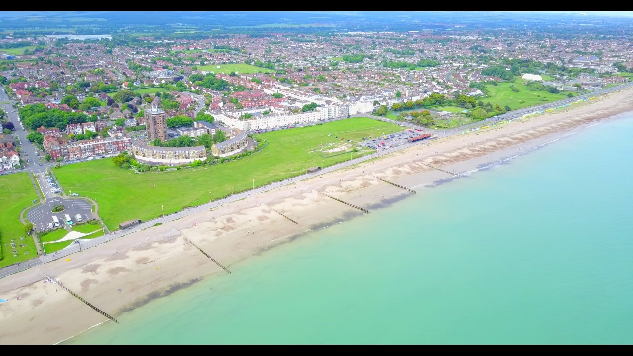 Little Hampton Beach - Aerial Drone Film - YouTube