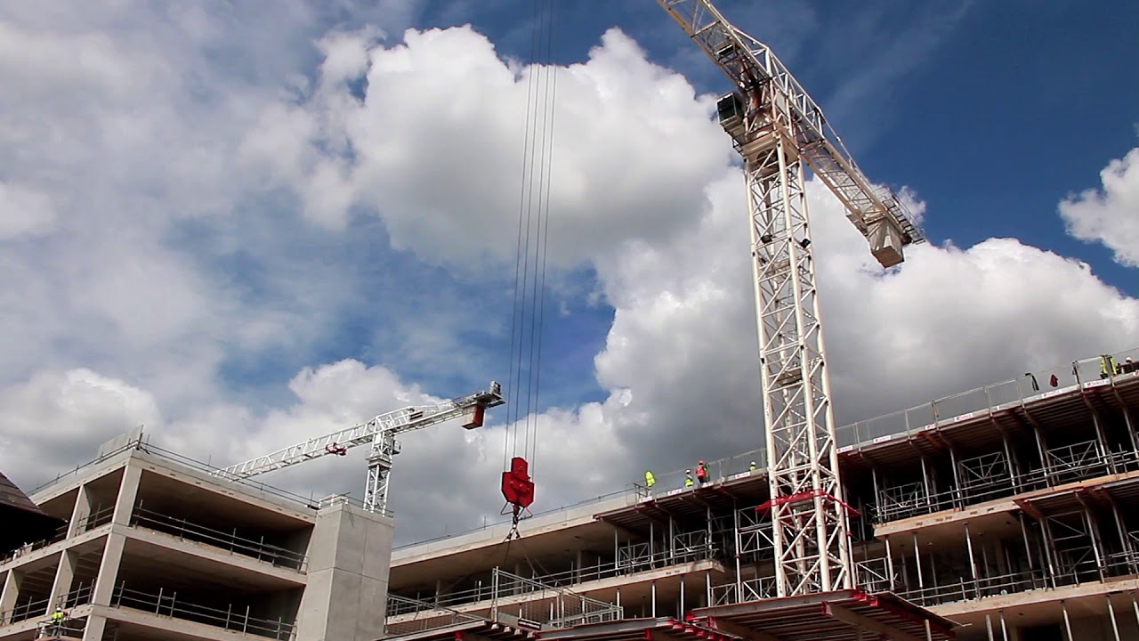 Construction Site - Copyright Free Stock Footage Clip - YouTube