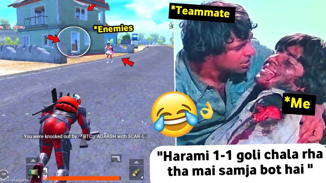 TRY NOT TO LAUGH 😂🔥 CHALLENGE WHILE WATCHING THESE PUBG FUNNY MOMENTS ...