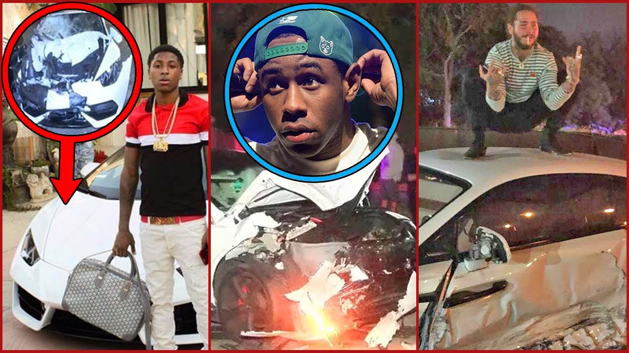 RAPPER CAR CRASHES - YouTube