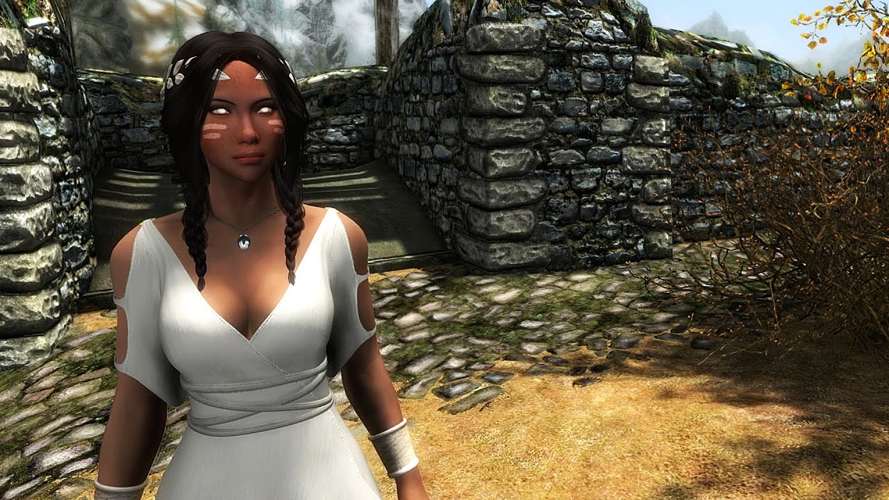 Skyrim Special Edition Xbox One: Part 37 – Ashara Imperial Outfit - YouTube