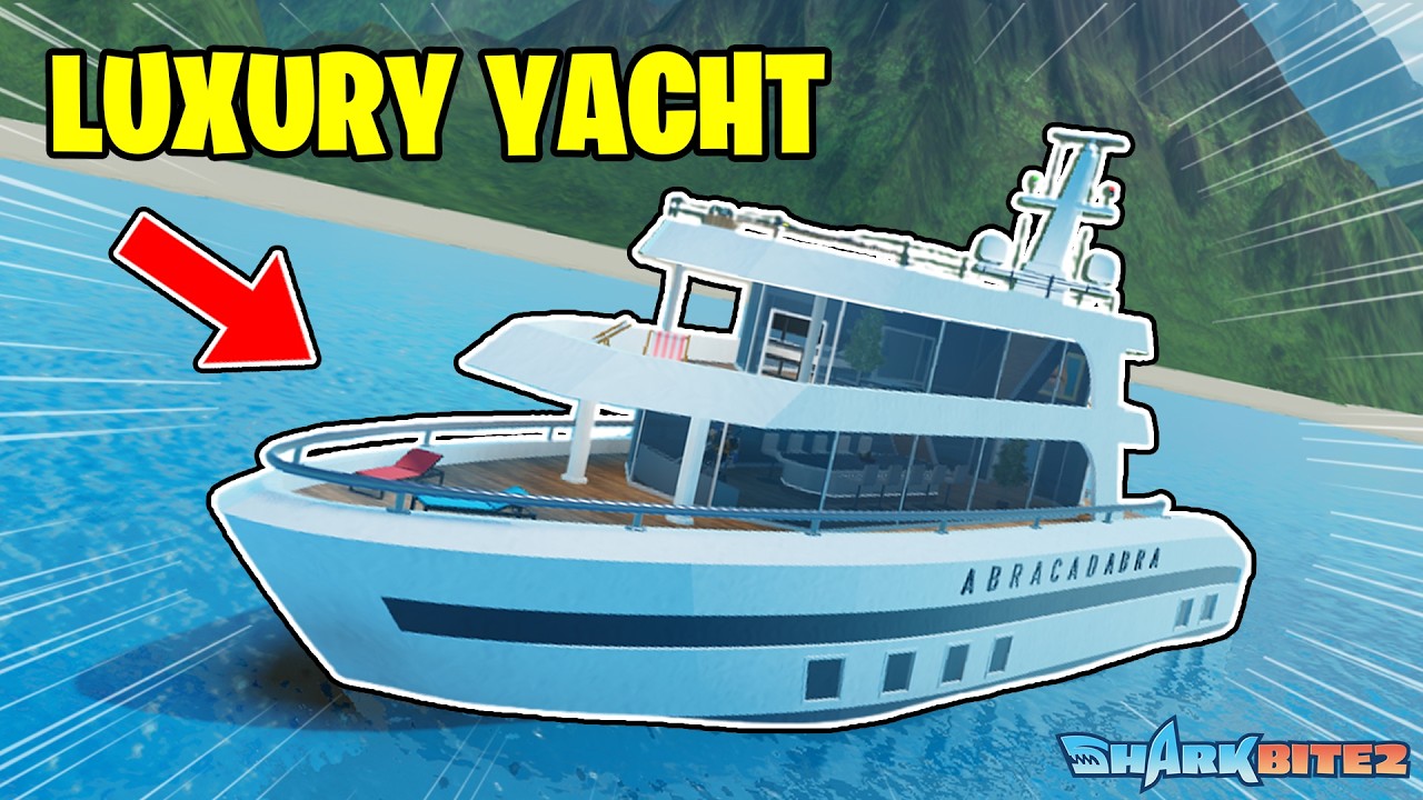 *NEW* LUXURY YACHT IN THE SUMMER UPDATE | SHARKBITE 2 - YouTube