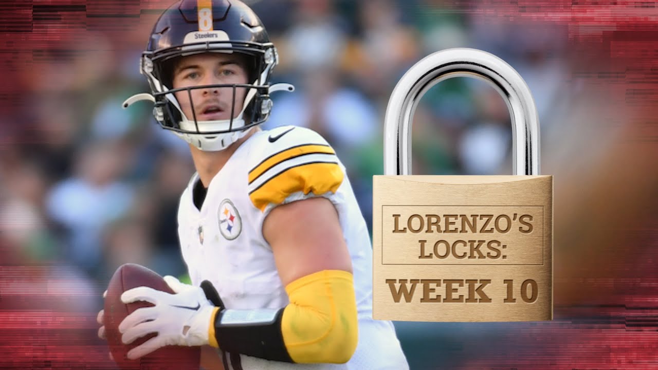 Steelers, Titans and more picks for NFL Week 10 | Lorenzo's Locks - YouTube