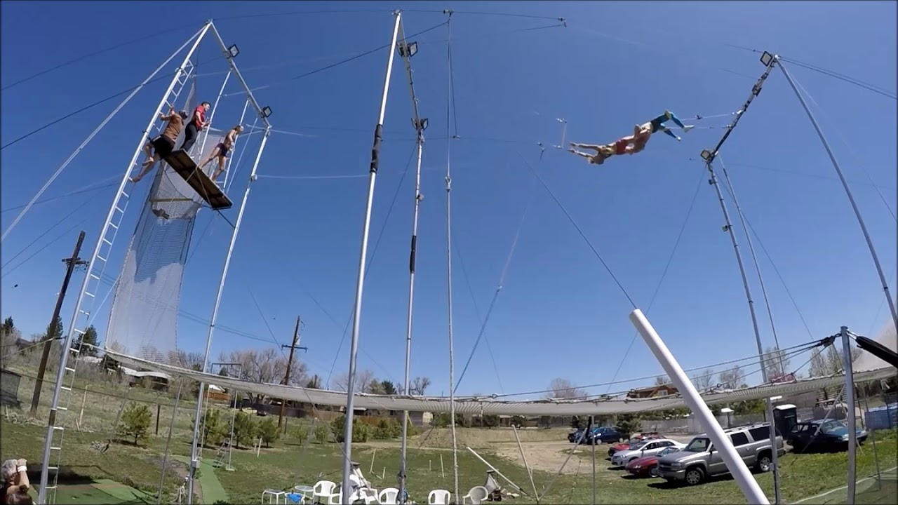 Imperial Flyers April 27, 2018 - Flying Trapeze - YouTube