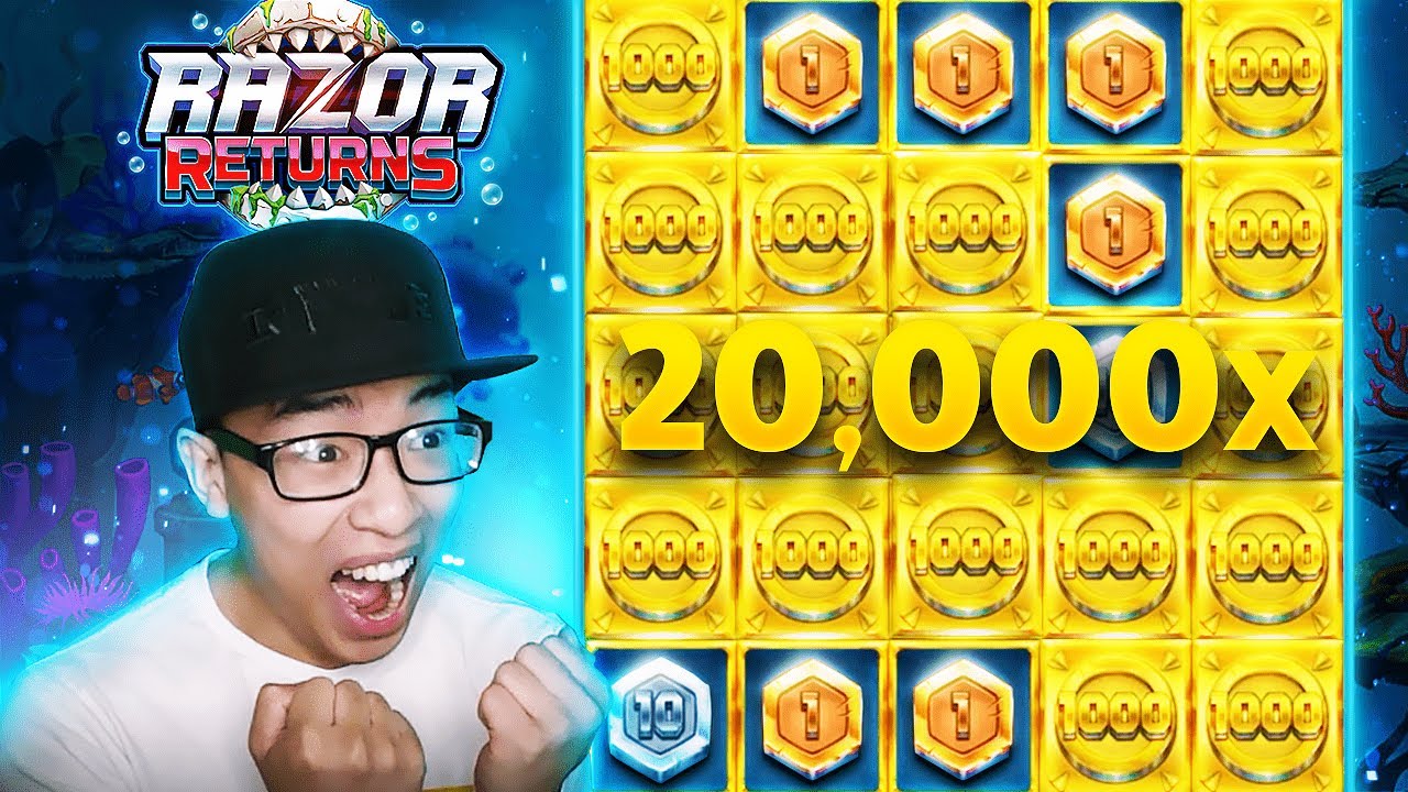 THE GREATEST 20,000X WIN EVER ON RAZOR RETURNS!! (ABSOLUTELY INSANE ...