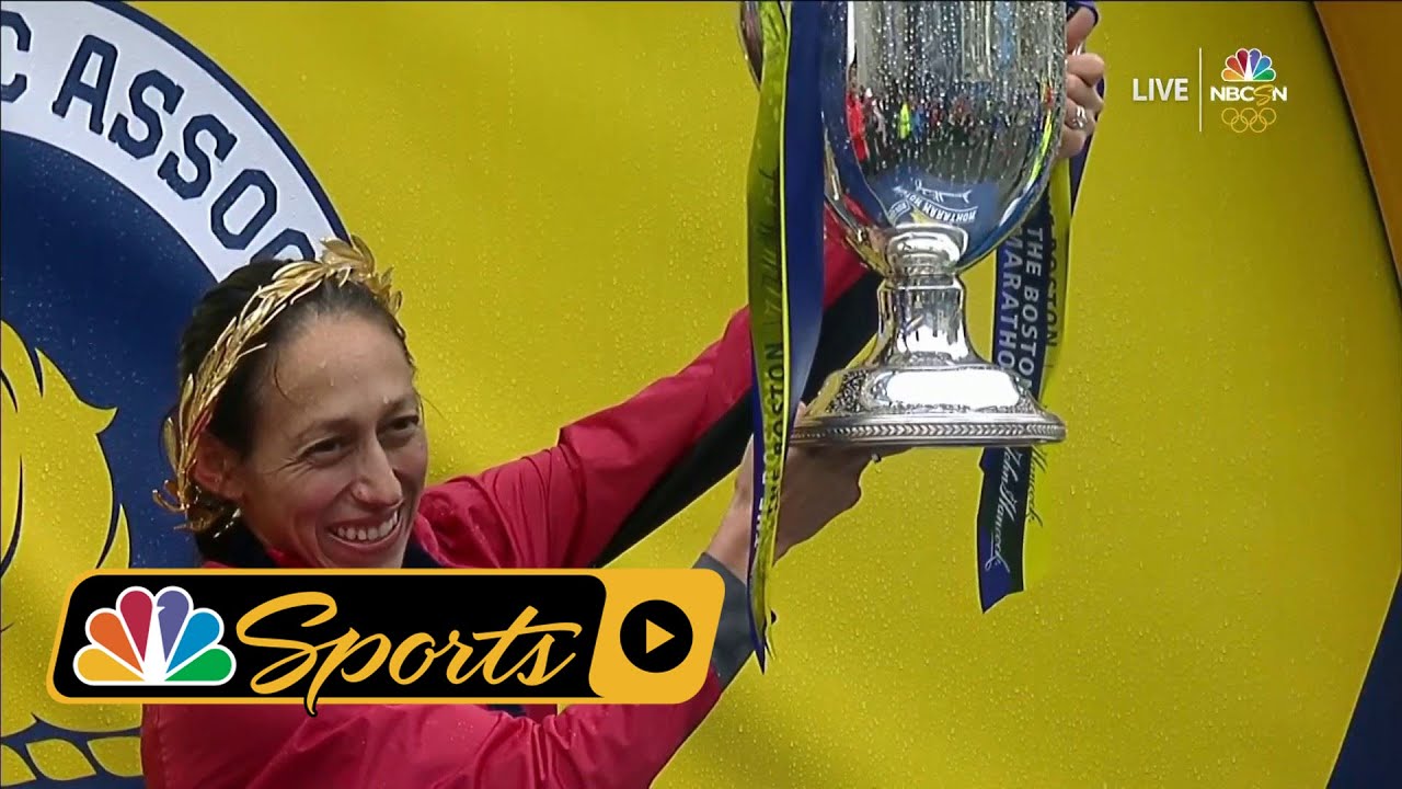 Michigan’s Des Linden wins Boston Marathon in a triumph for the ages