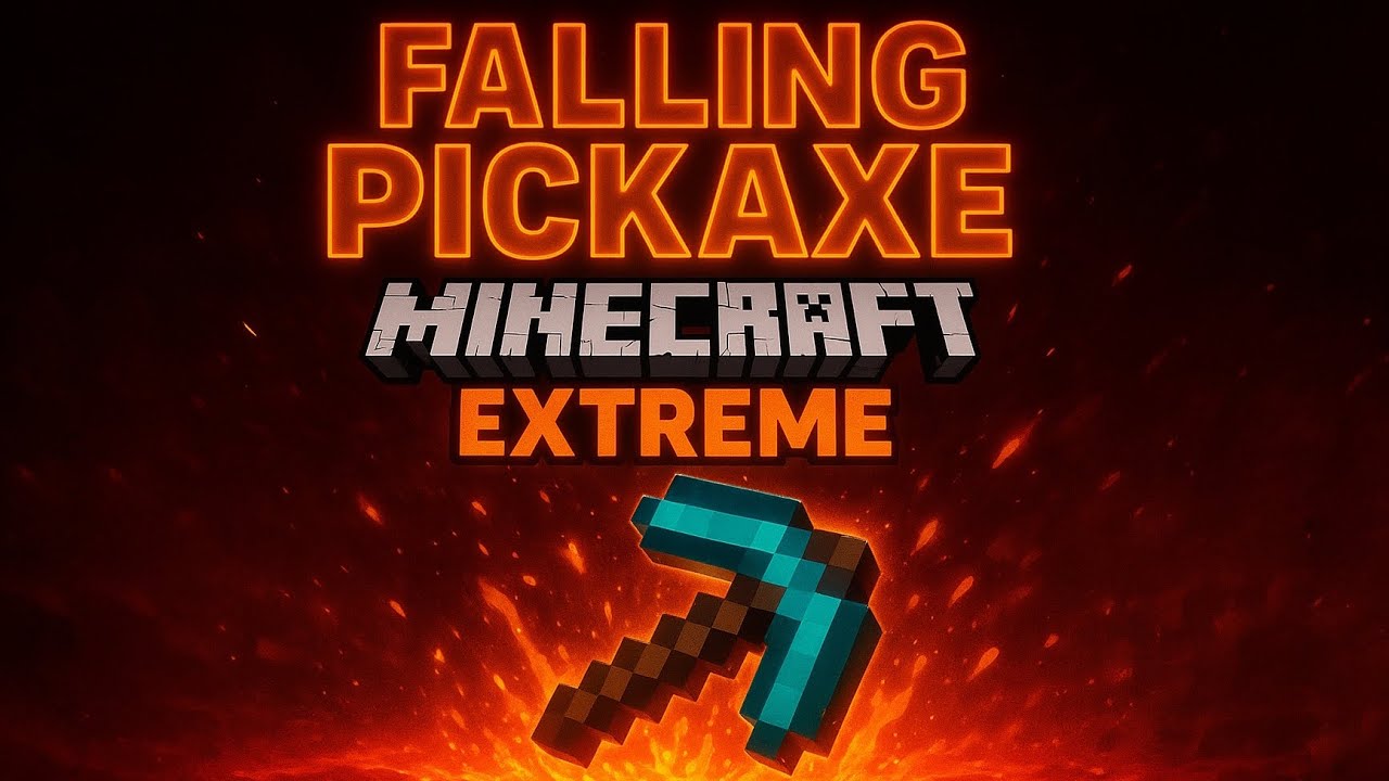 🔴 FALLING PICKAXE MINECRAFT EXTREME #short #minecraftlive - YouTube