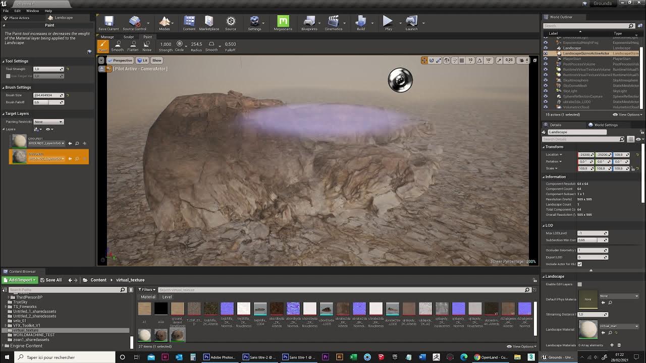 Runtime Virtual Texture UE4 /// - YouTube