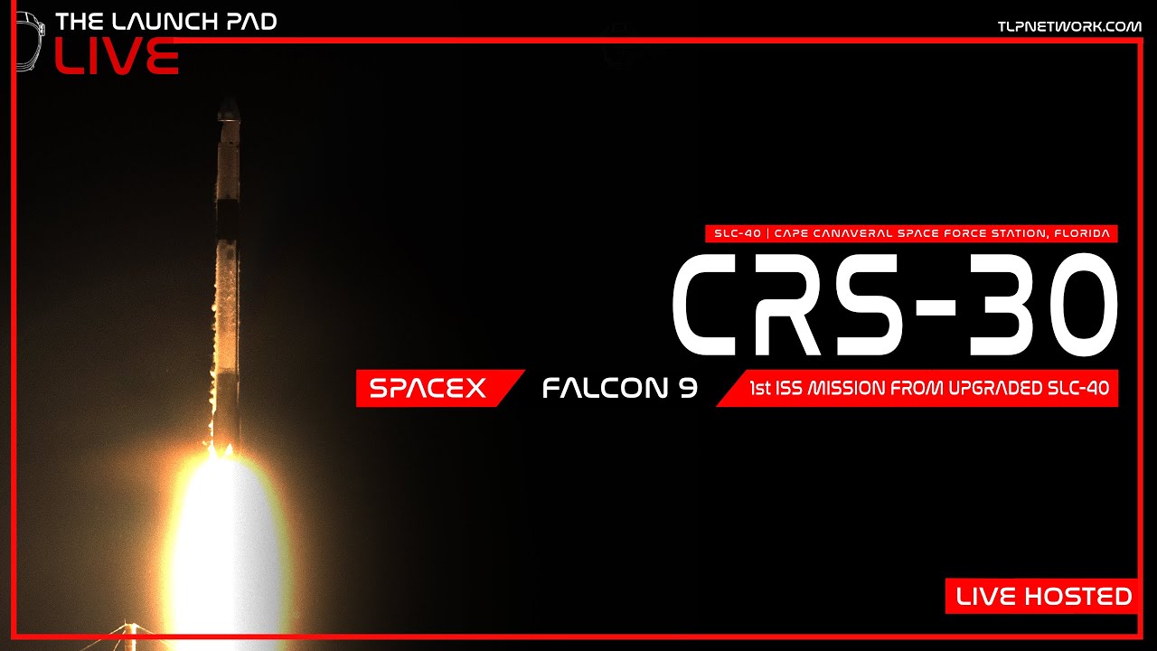 LIVE! SpaceX CRS-30 ISS Resupply Launch - YouTube