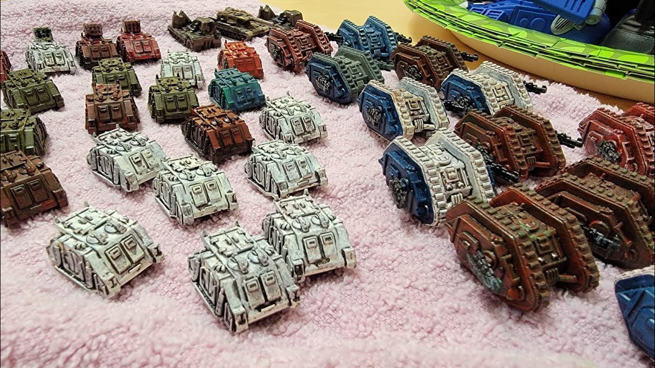 Updated Epic Scale and other Warhammer 40k Space Marine OG collection ...