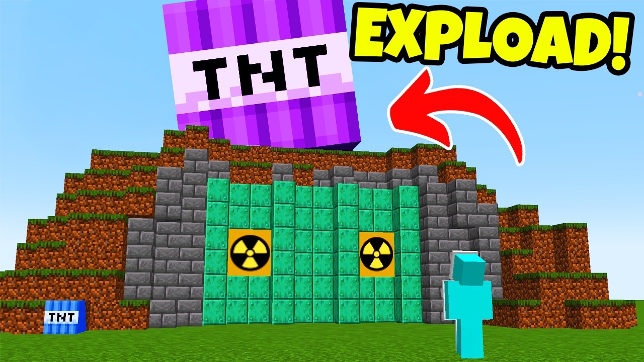 STRONGEST BUNKER vs 20000x NUKE TNT! | Minecraft - YouTube
