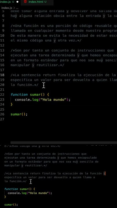 Return en JavaScript #javascript #return #code #frontend #programacion #webdevelopment #coding # ...