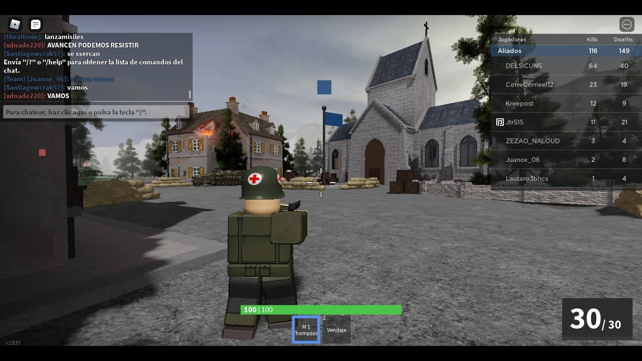 El Desembarco de Normandía en roblox parte 2 - YouTube