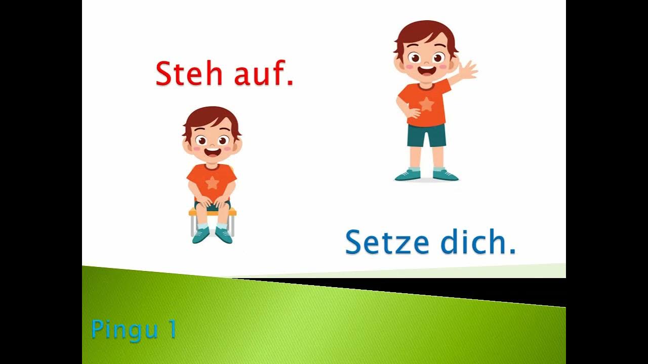 Steh auf. - Setze dich - YouTube