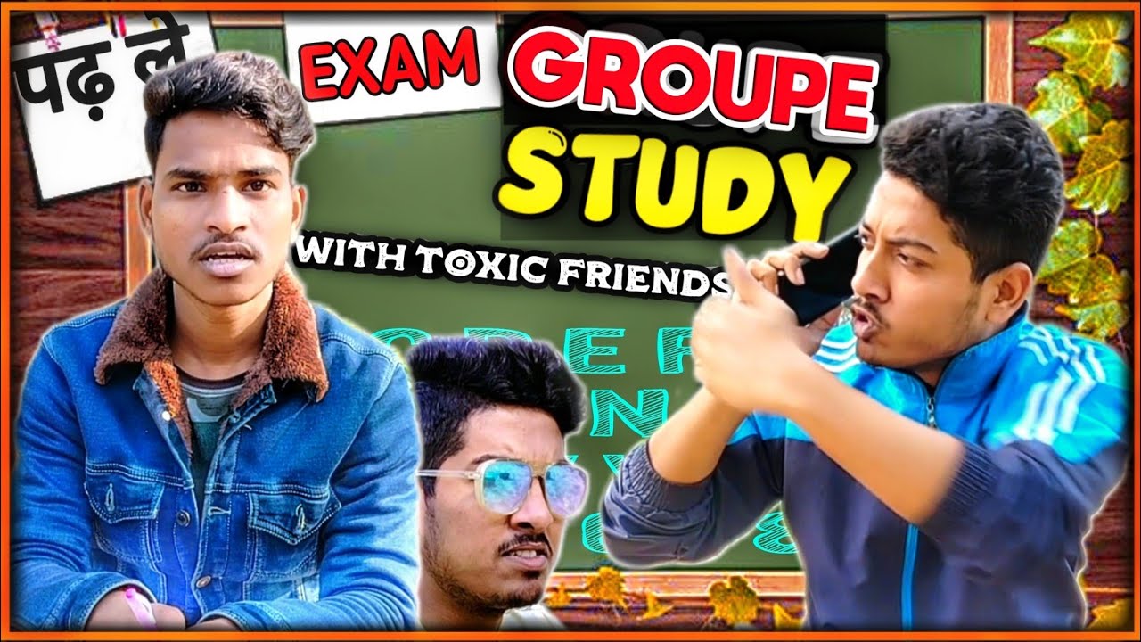 GROUP STUDY | Group Study Comedy Video 📚 - YouTube
