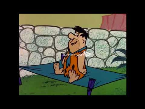 The Flintstones Trampoline Trouble - YouTube