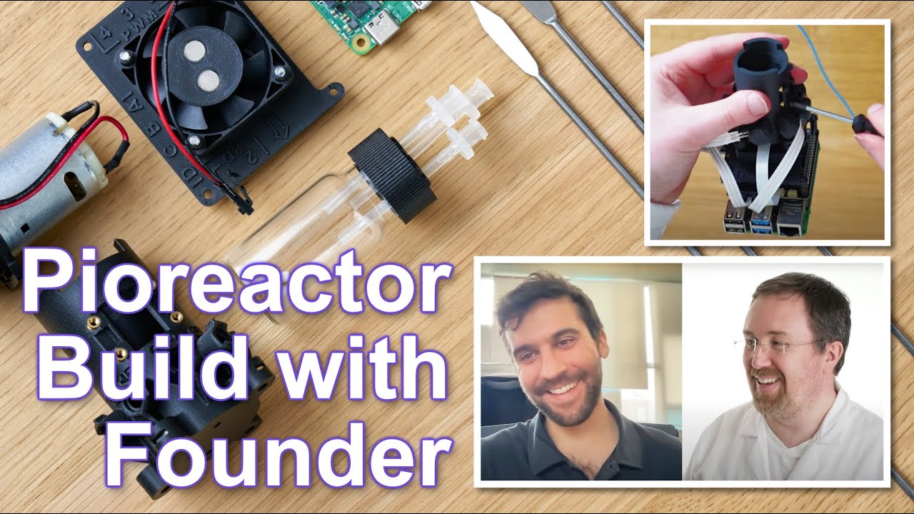 Pioreactor setup with Founder - YouTube