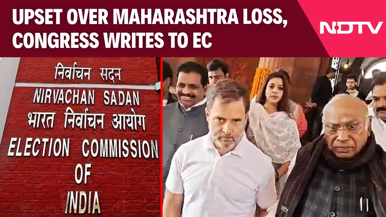 Congress News | Upset Over Maharashtra Loss, Congress Writes To Poll ...