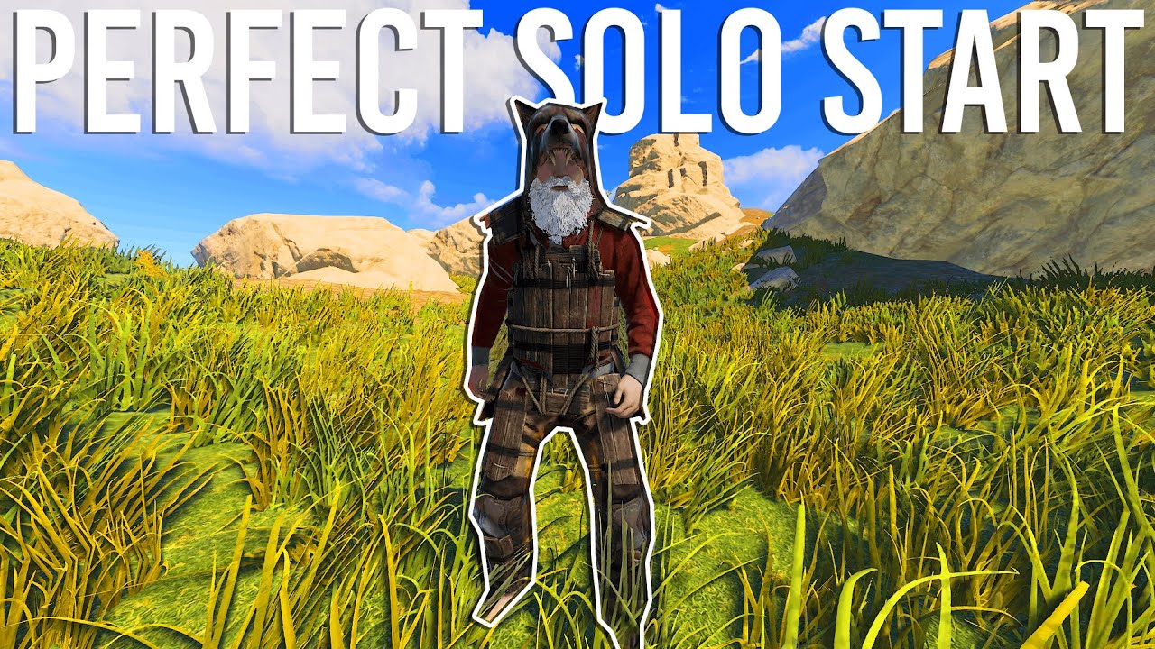 RUST THE MOST PERFECT SOLO START IN THE MOST POPULAR RUST SERVER RUST THE MOST PERFECT SOLO START IN THE MOST POPULAR RUST SERVER