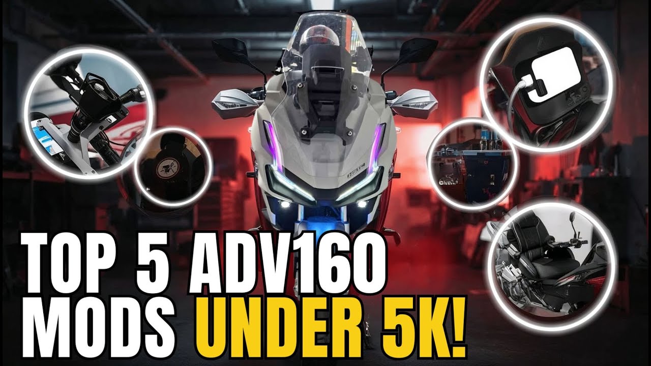 Top 5 Best Honda ADV 160 Upgrades Under ₱5,000 Philippines 2025 – Sulit ...
