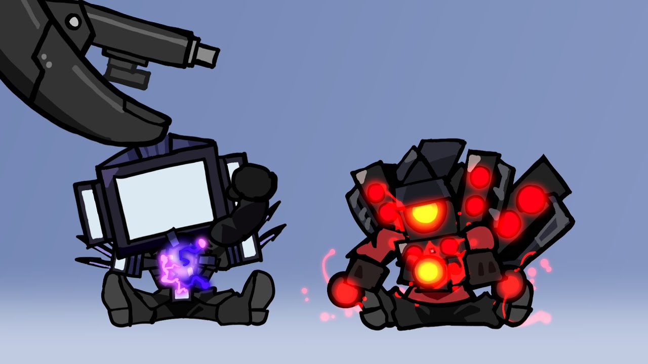 카와이 스키비디 토일렛 애니메이션 12 | Anime Chibi skibidi toilet vs finger animation ...