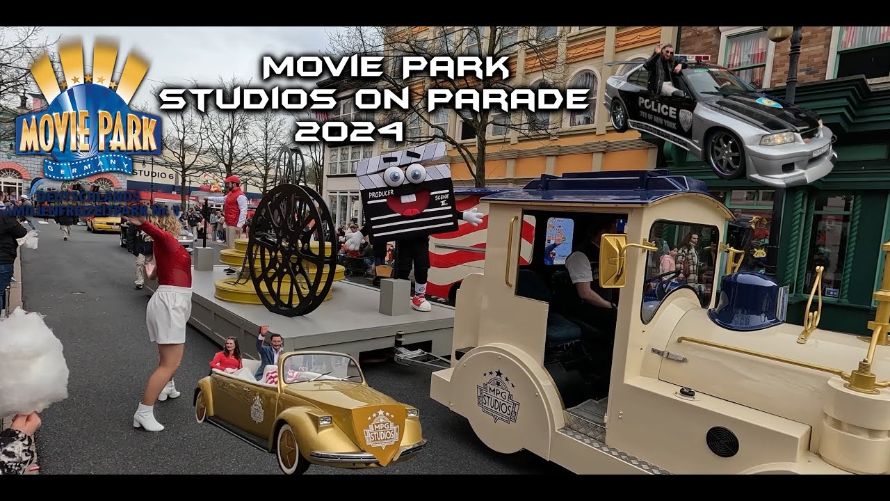 Movie Park 🎬 Studios on Parade 💗 2024 (POV) 4K - YouTube