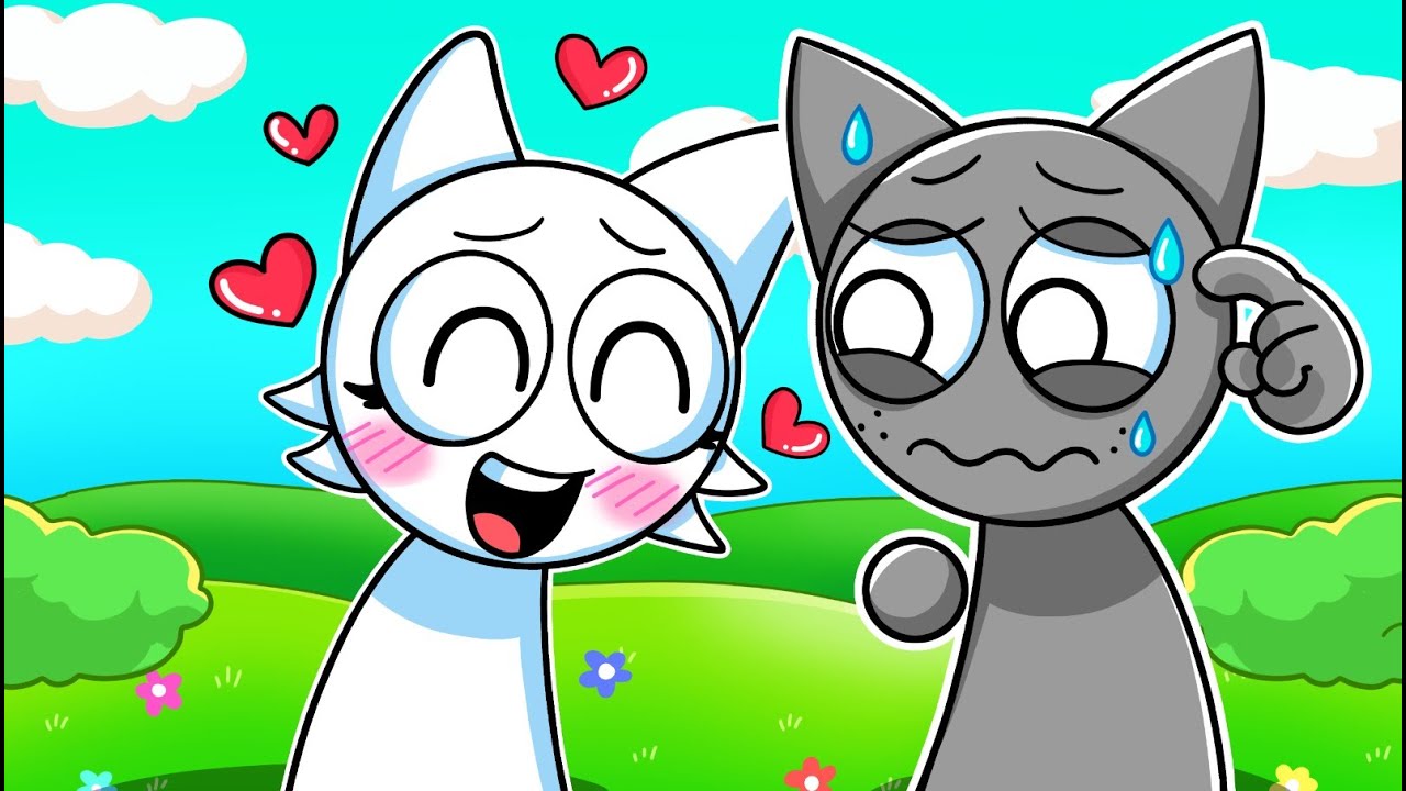 WENDA x GREY HAPPY FAMILY?! Incredibox Sprunki Cute Story 2D Cartoon ...