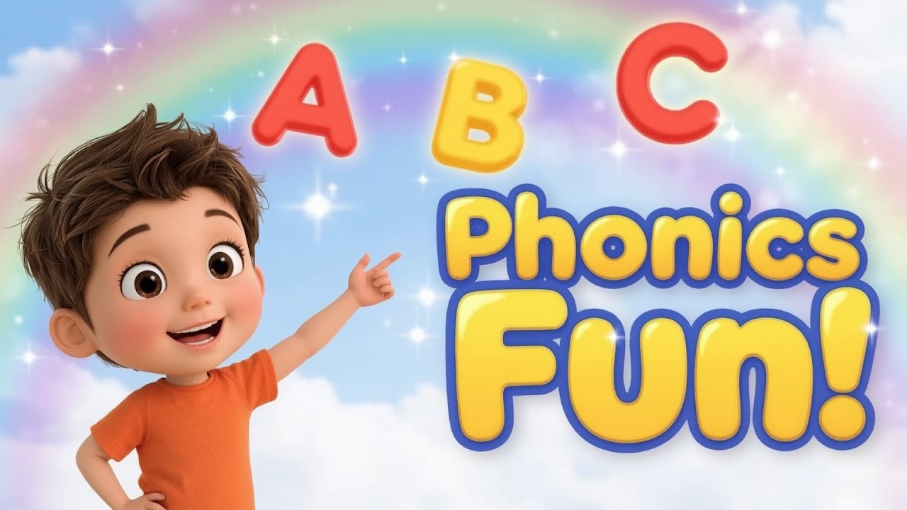 Phonics Fun for Kids | Learn Letter Sounds A to Z with 3D Animation ...