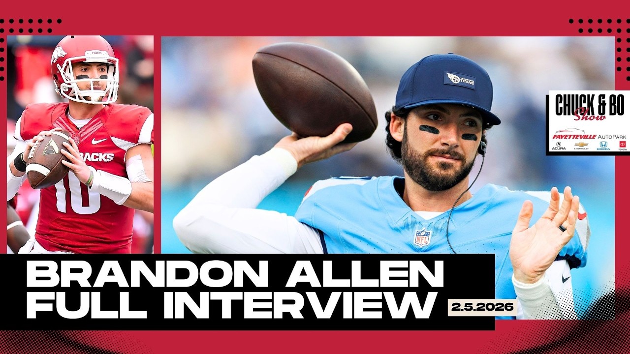 Brandon Allen Talks Super Bowl Prep, NFL & Dad Life + More | Full ...