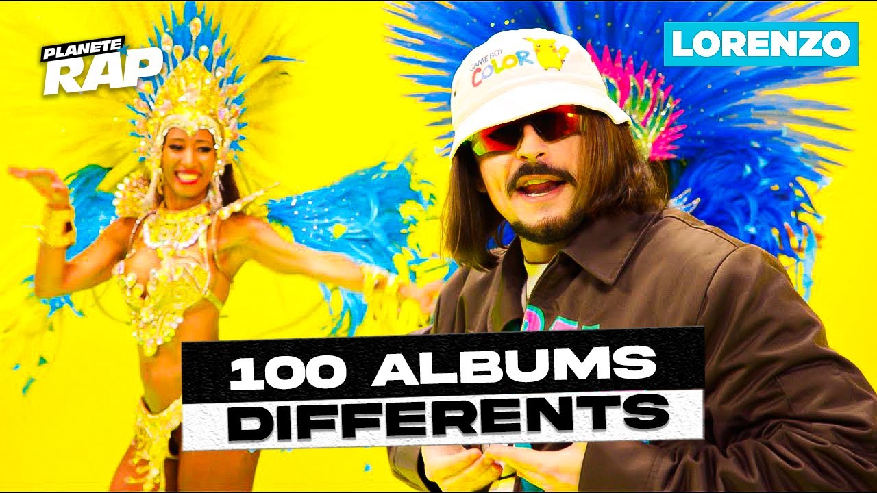 LORENZO PRÉSENTE LES 100 VERSIONS DE SON ALBUM SUR #PlanèteRap - YouTube