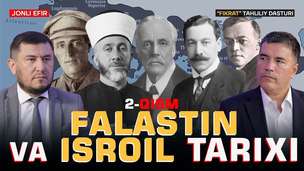 🔴 Falastin va Isroil tarixi. 2-qism. Jahon urushlari #fikratuz - YouTube