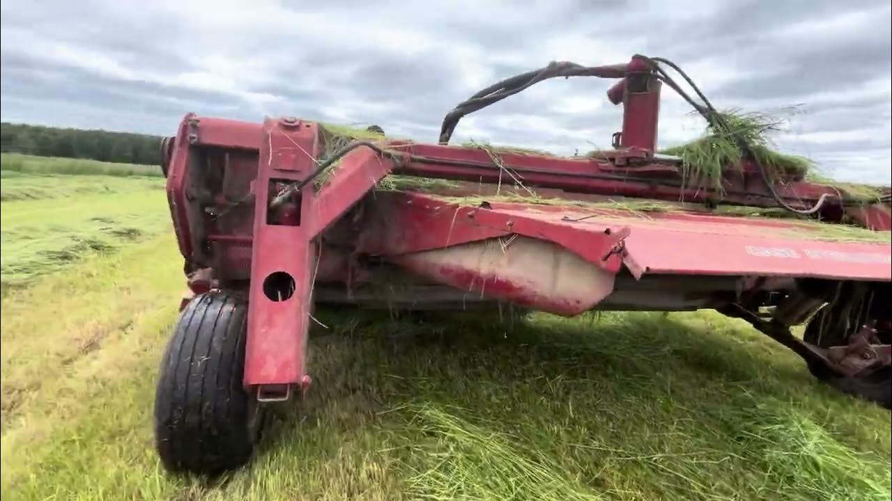 First crop hay 2024 in the books - YouTube