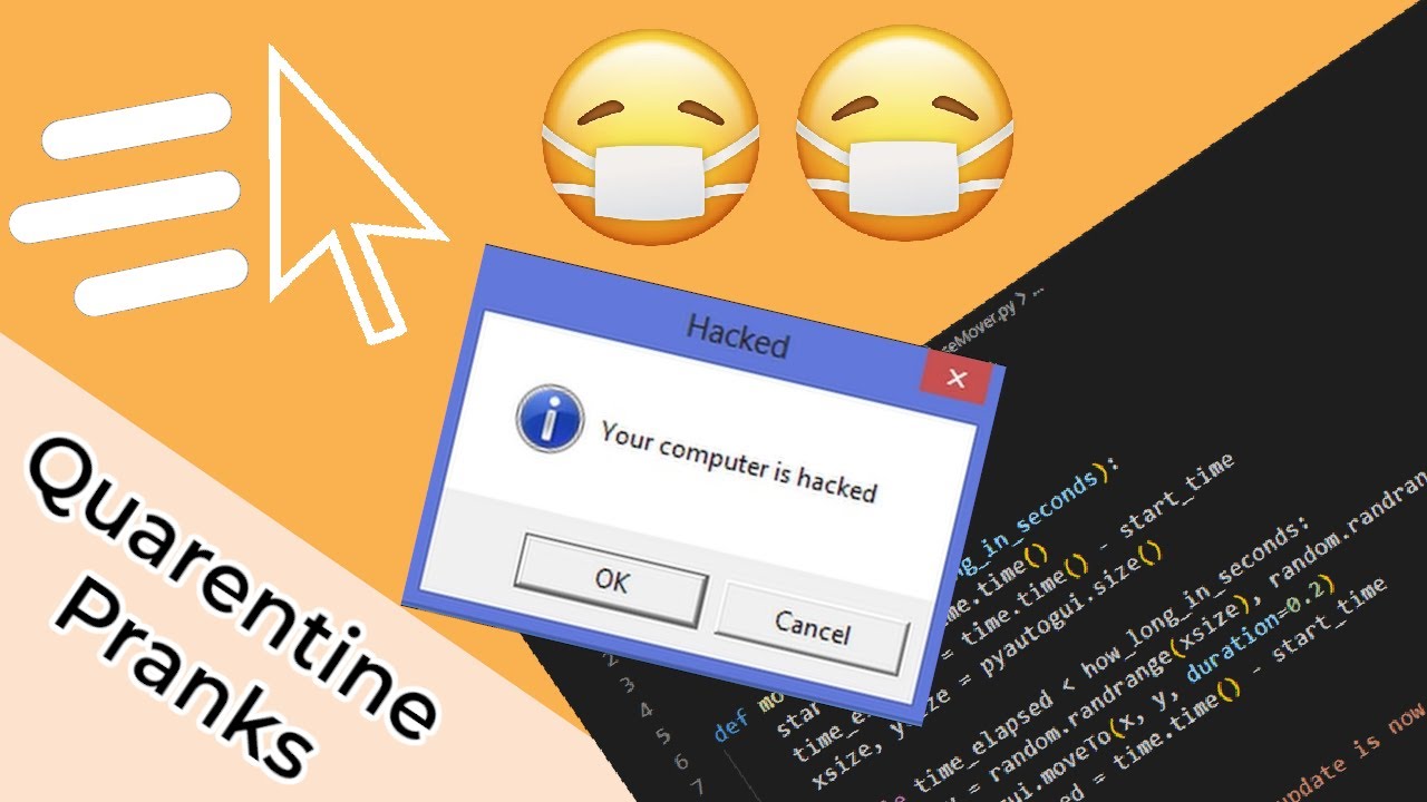 Simple Quarantine Programming Pranks - YouTube