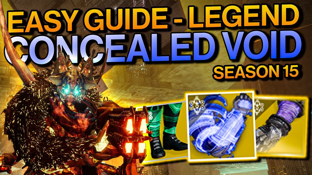 Destiny 2: Platinum CONCEALED VOID Legend Lost Sector Guide - Simple & Easy - Season of the Lost ...