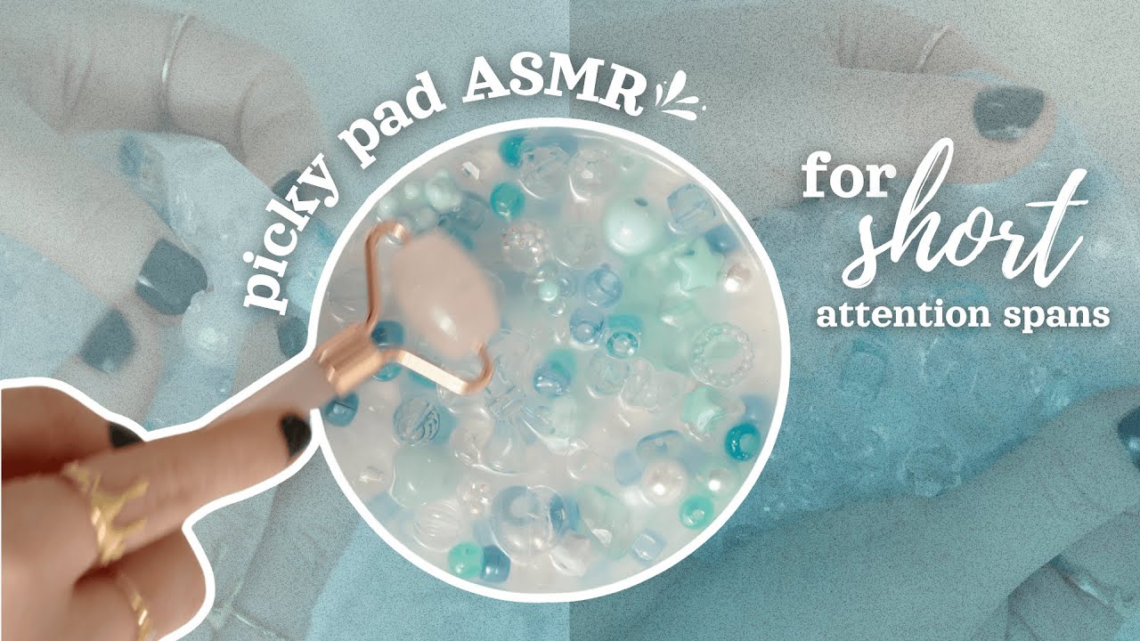 Picky Pad ASMR for Short Attention Spans | Ultimate Tingles (Picking, Popping, Trigger Boards ...