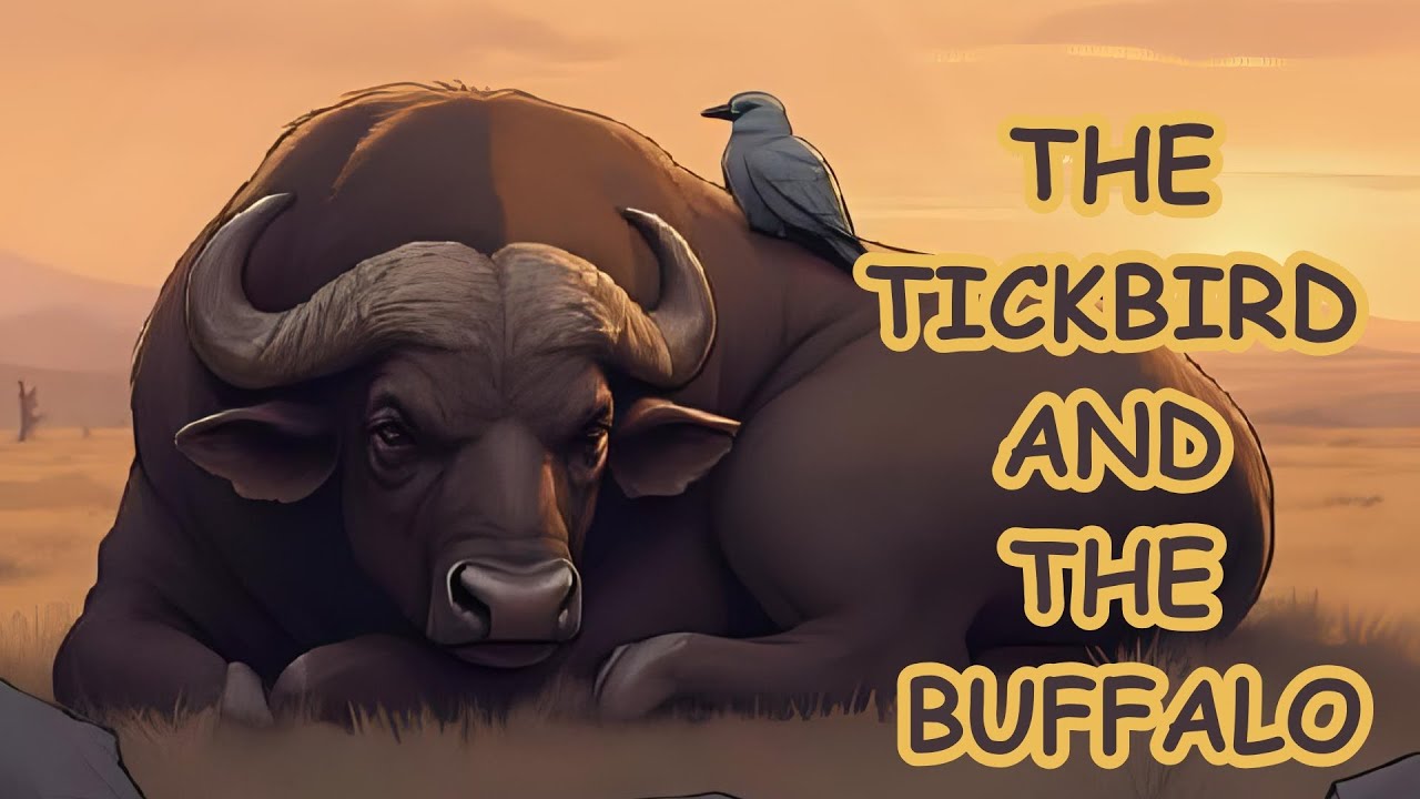 Bedtime story "The Tickbird and the Buffalo" - YouTube