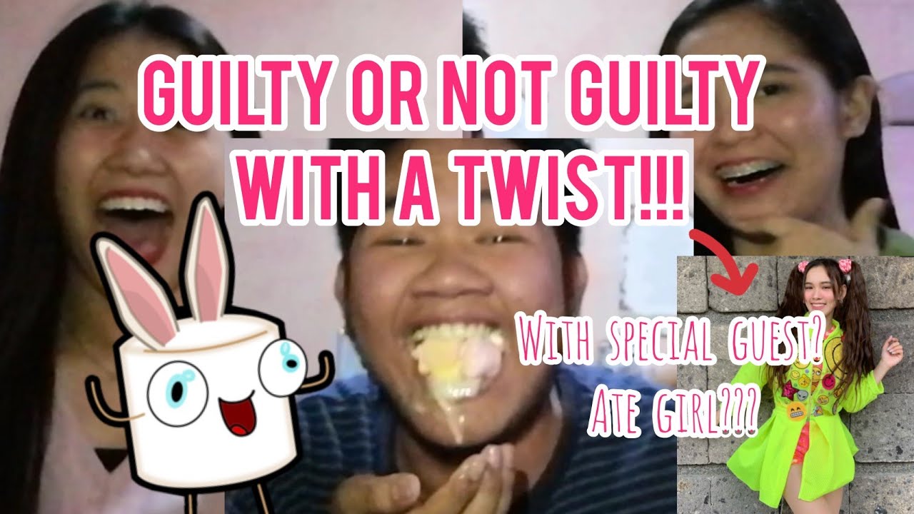 GUILTY OR NOT GUILTY WITH A TWIST!!! (Chubby Bunny Challenge) - YouTube