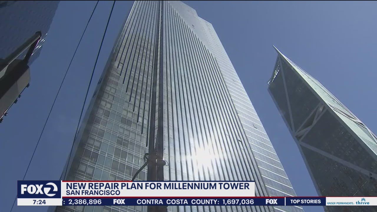 New attempt aims to fix sinking Millennium Tower - YouTube