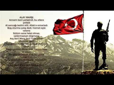 Alay marşı sözleriyle birlikte