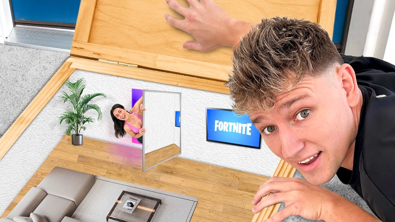 I Built a Secret Room Inside of a Secret Room! - YouTube