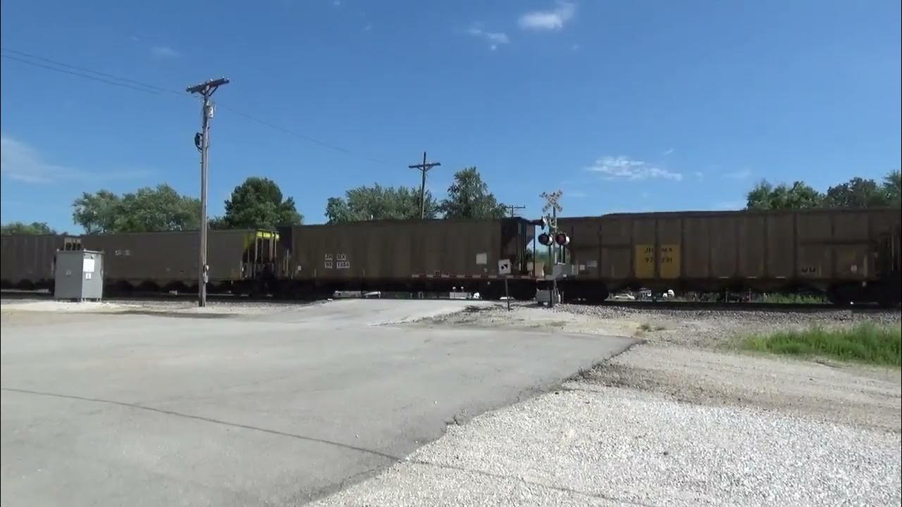 BNSF Southbound Loaded Coal Train - YouTube