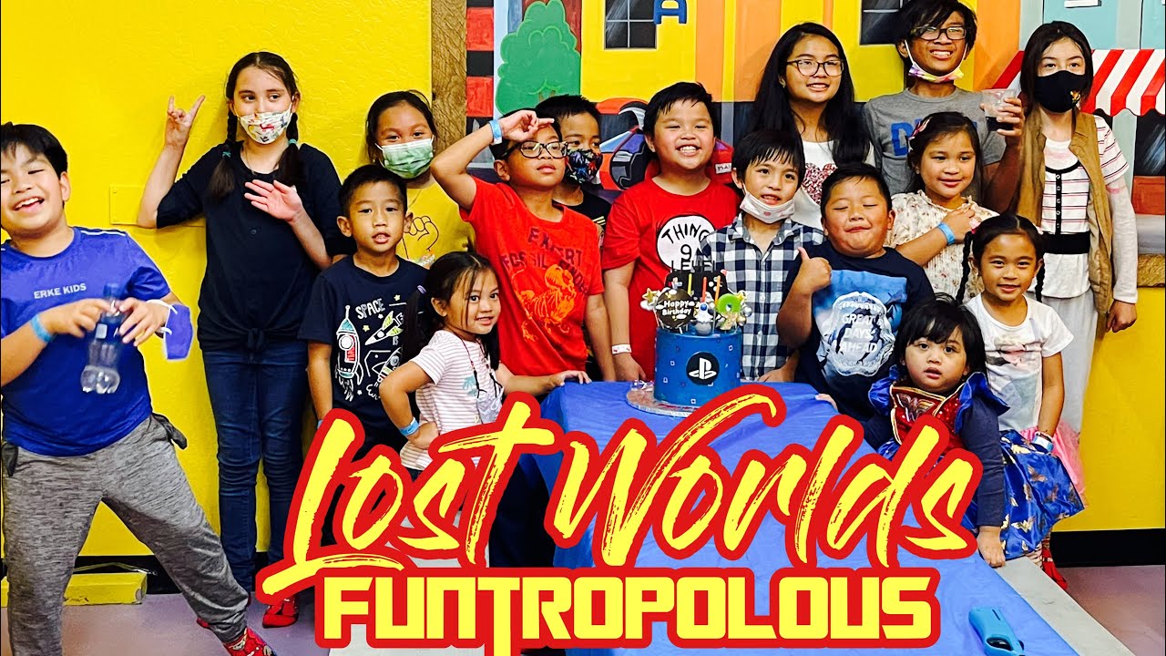 Brent’s Party at the lost worlds funtropolous - YouTube