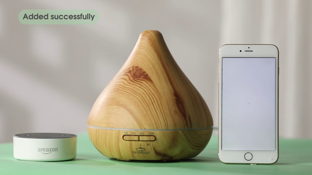 The 2nd way to connect with the Alexa Smart Diffuser---Fast Flashing ...