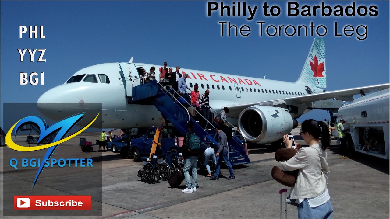 **Trip Report** pt 2 PHL to BGI the Toronto to Barbados Leg of trip YYZ ...